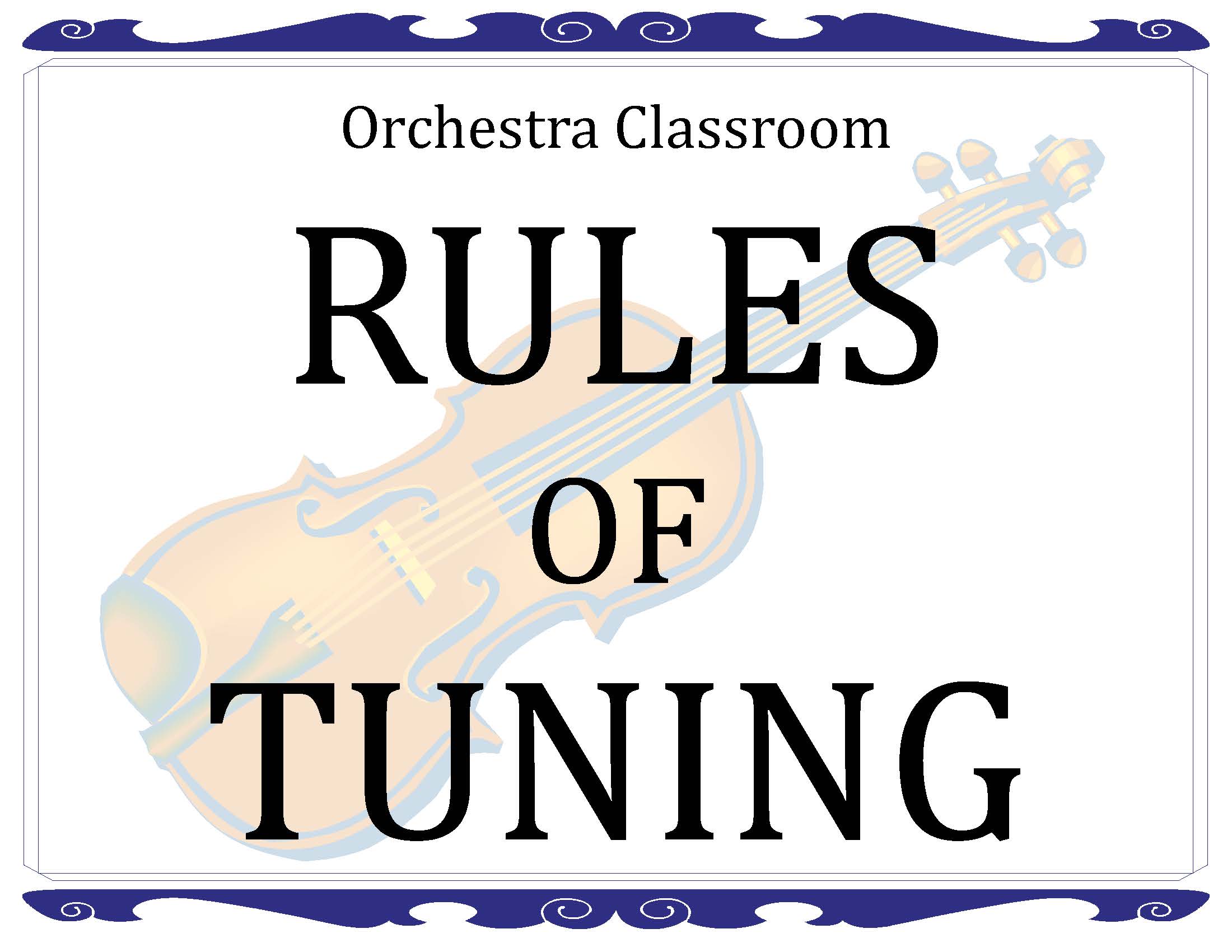 Orchestra Rules at James Northern blog